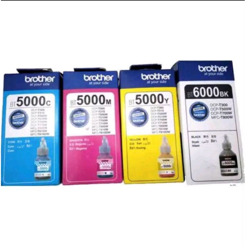 Jual TINTA PRINTER BOTOL BROTHER BT6000 5000 BT5000 DCP-T300 DCP-T500 ...