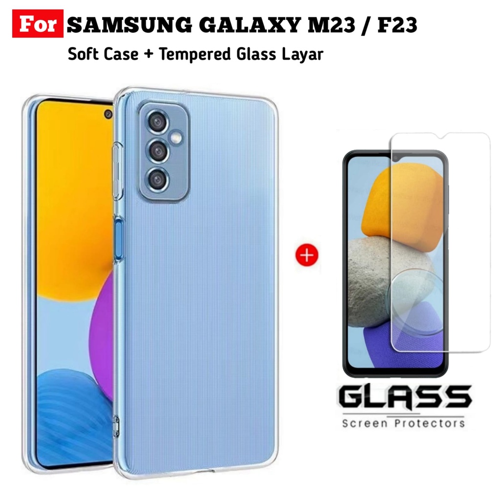 Jual PROMO 2in1 Case Samsung Galaxy M23 / F23 Soft Case Silicon ...