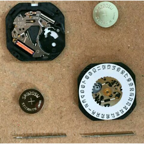 Jual Mesin Jam tangan Original Vx32e/ epson 32e tanggal samping atau bawah free batrai | Shopee ...