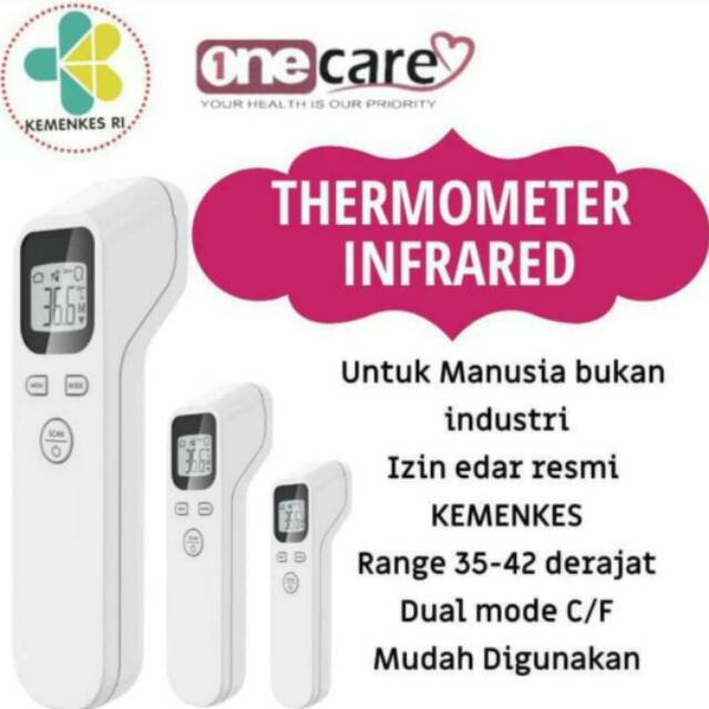 Jual Thermometer One Care Termometer Digital Infrared Non Contact ...