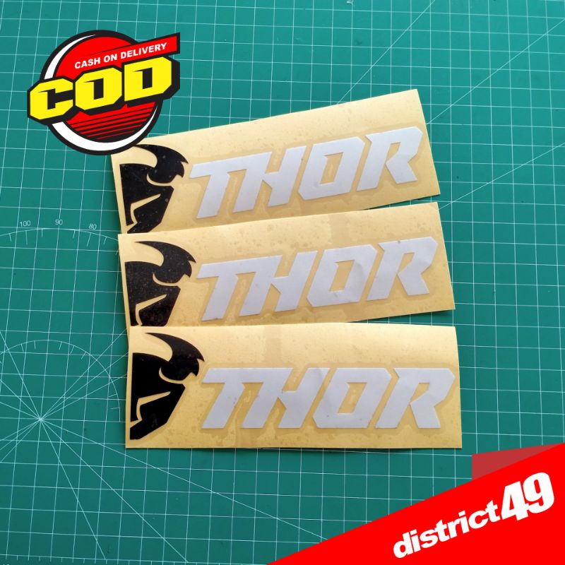 Jual Cutting sticker - Stiker cutting THOR Racing - Stiker THOR Racing ...
