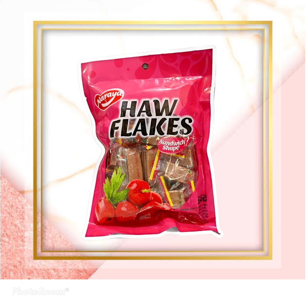 Jual Haw Flakes Naraya Camilan Legendaris Manisan Buah Haw Sanca 160gr ...