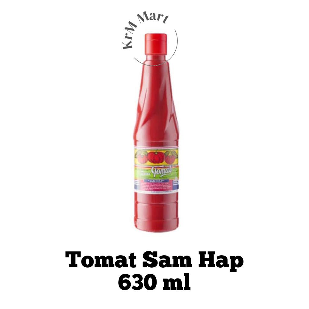 Jual Tomat Sam Hap Samhap 630ml 3 tiga tomat saos saus 630 ml botol ...