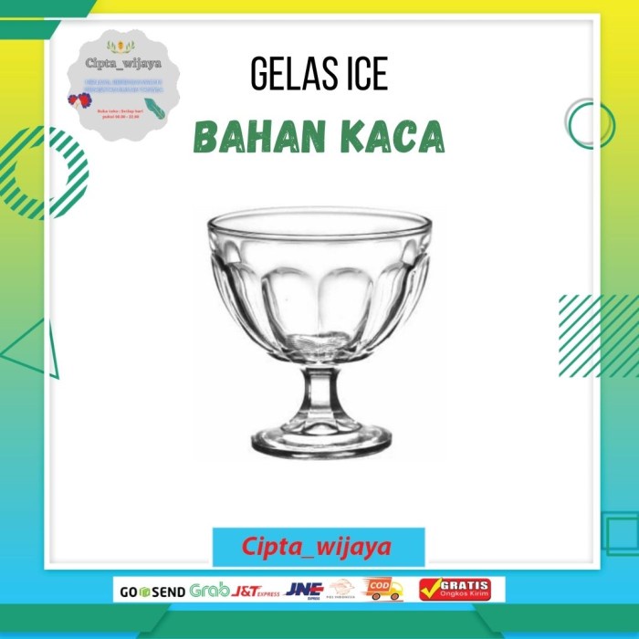 Jual Mangkuk Es Teler Gelas Buah Ice Cream Kaca Cafe Elegant | Shopee ...