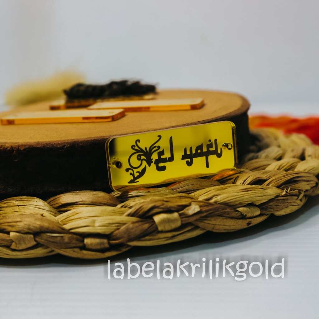 Jual label hijab | label baju | label akrilik | custom label | label ...