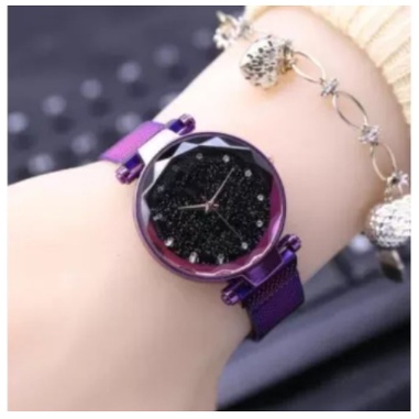 Jual COD JAM TANGAN WANITA JAM MAGNET RANTAI JAM TANGAN ANALOG IMPORT ...