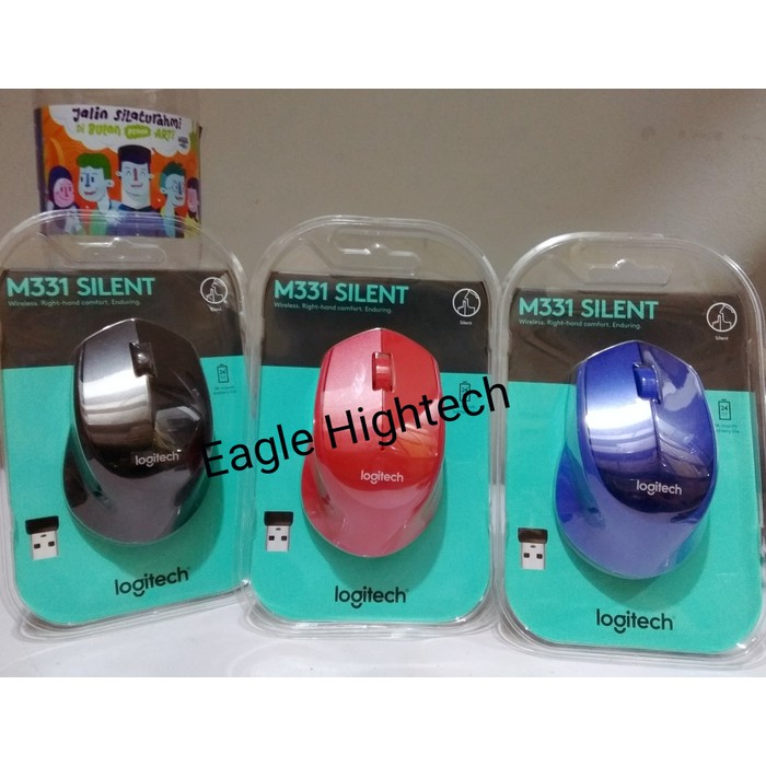 Jual Mouse Wireless Logitech M331 M 331 Silent Plus. Replace Logitech ...