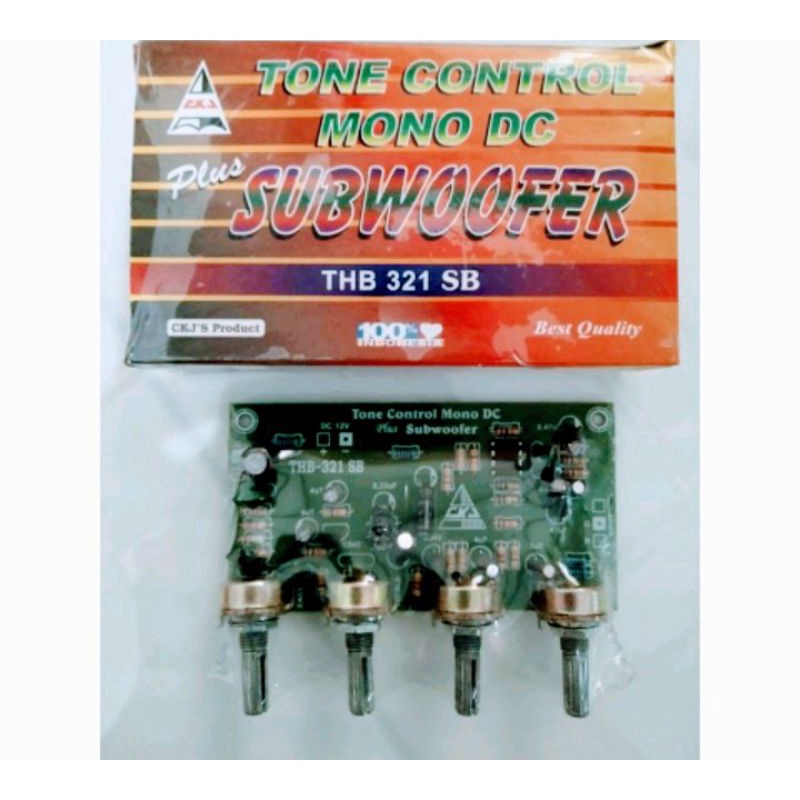 Jual Kit CKJ Tone Control Mono DC Plus Subwoofer | Shopee Indonesia