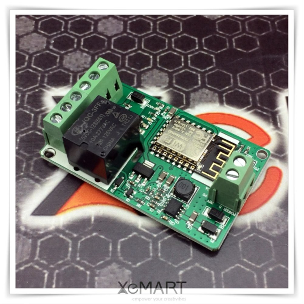 Jual DIY IoT Switch ESP8266 WiFi Relay 10A DC input 7 - 33V | Shopee Indonesia