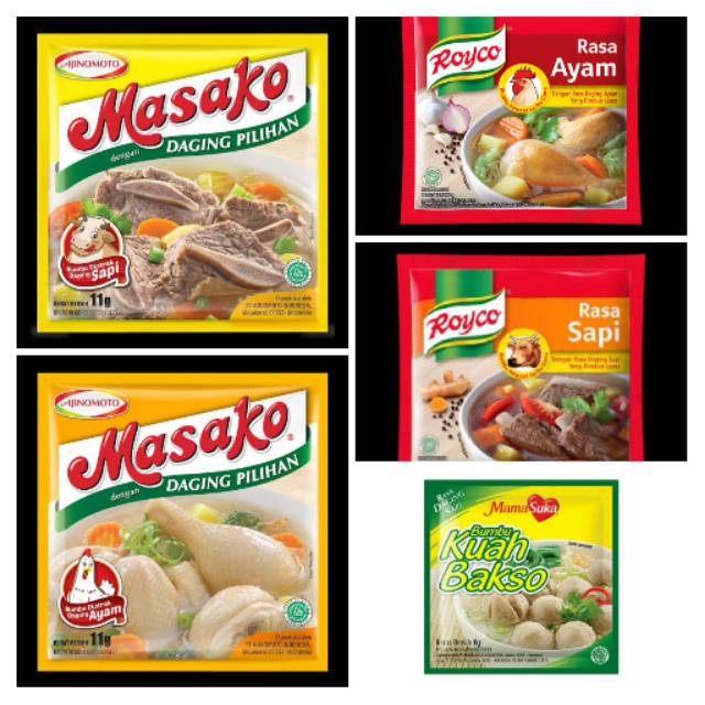 Jual Royco Ayam - Sapi, Masako Ayam - Sapi, Kuah Baso 1 pcs | Shopee ...