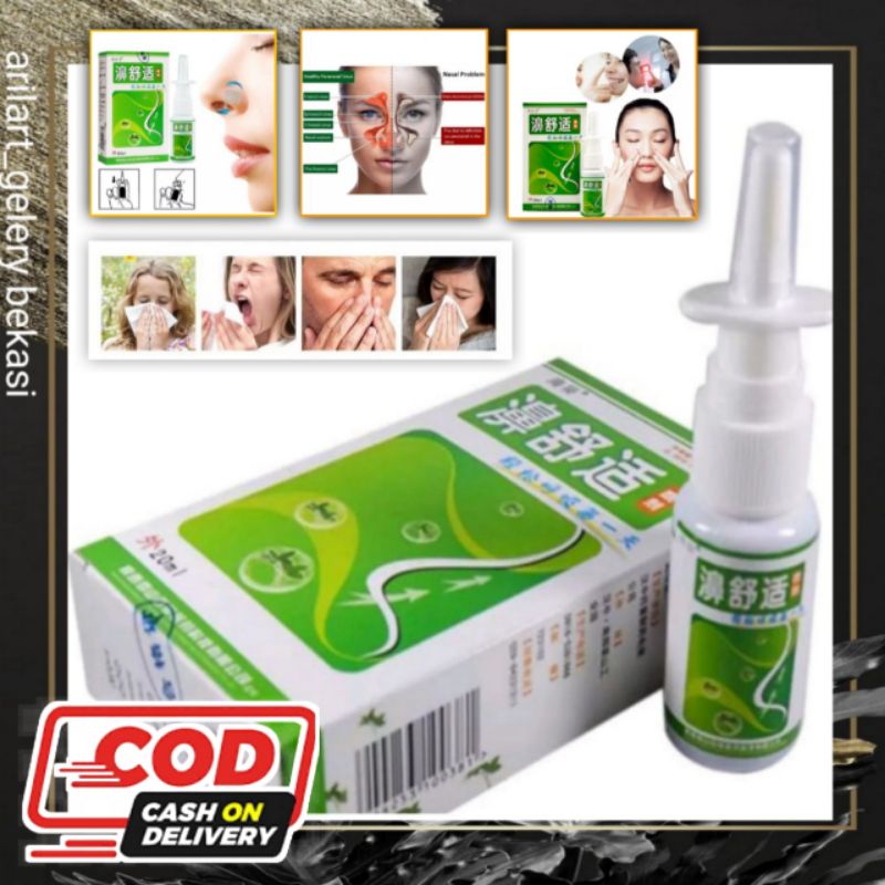 Jual SEMPROTAN HIDUNG RINITIS KRONIS SINUSITIS SPRAY TRADISIONAL RAMUAN ...