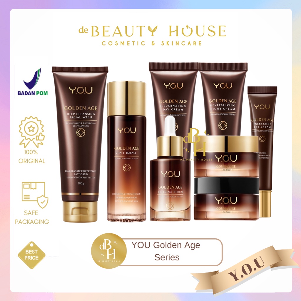 Jual YOU Golden Age Series | Y.O.U Skin Care Facial Wash | Essence ...