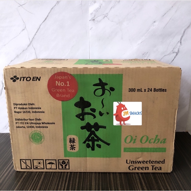 Jual [PROMO!!] ITOEN Unsweetened Greentea 1 DUS isi 24x300ml - ito en ...