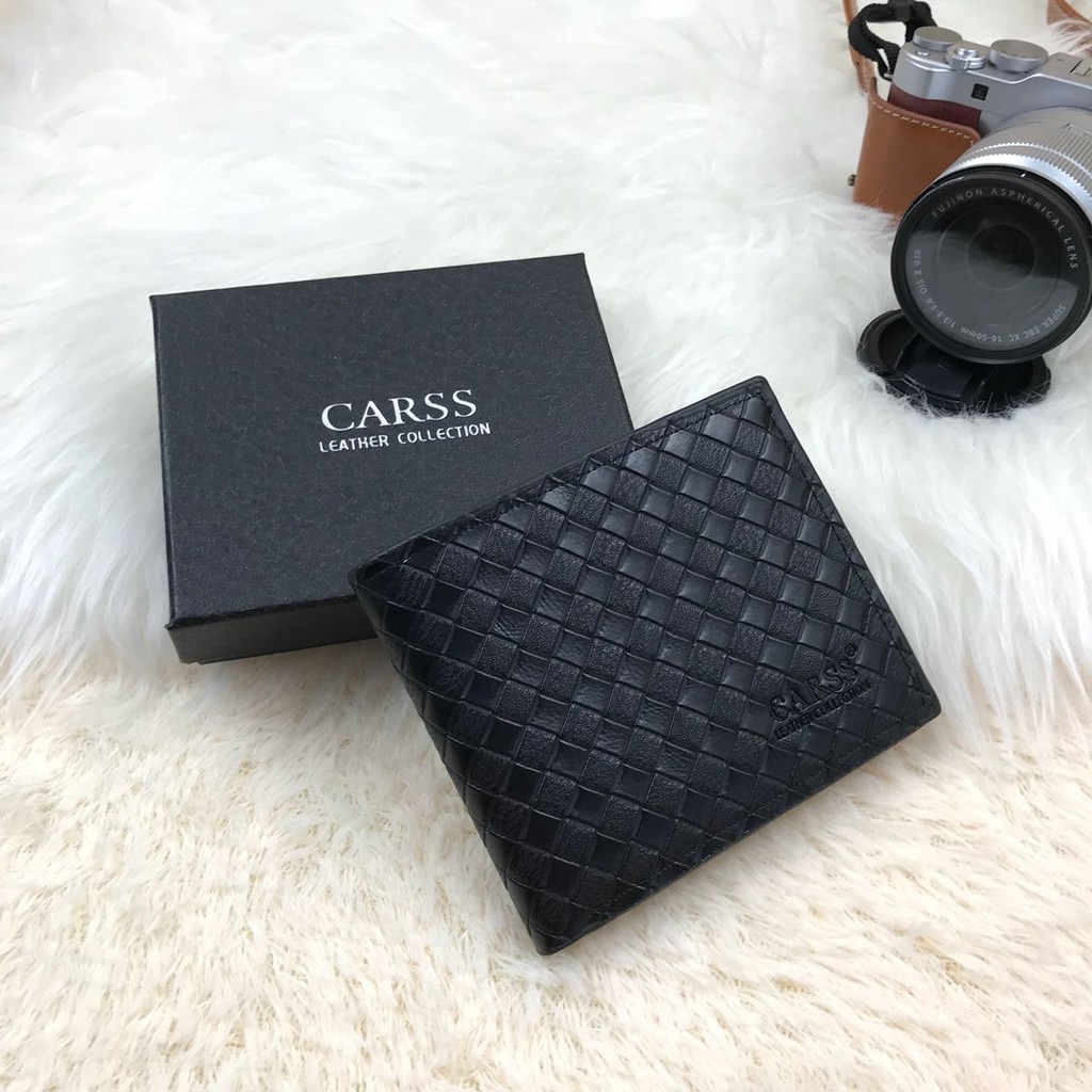 Jual DOMPET CARSS MEN WALLET with BOX #3801 BLACK | Shopee Indonesia