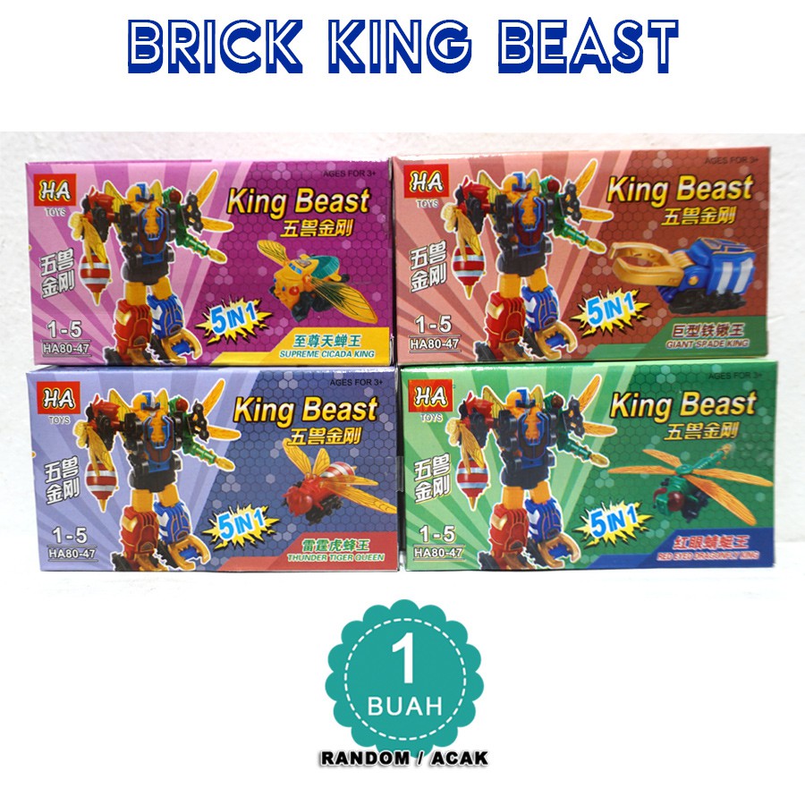 Jual Brick figure super murah - satuan - acak - BRICK KING BEAST ...