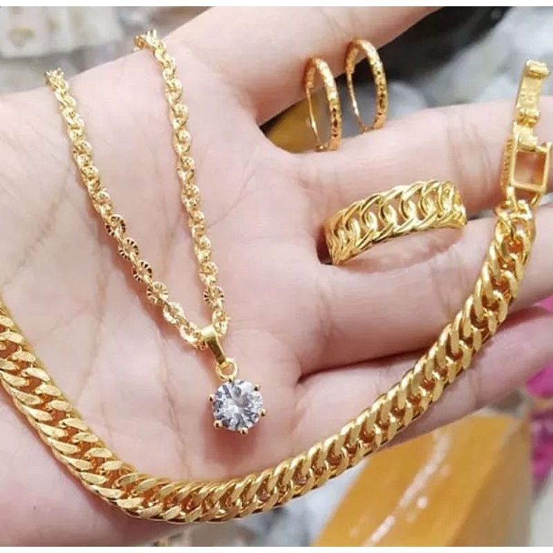 Jual Perhiasan Dewasa Full Set Rantai Titanium | Shopee Indonesia
