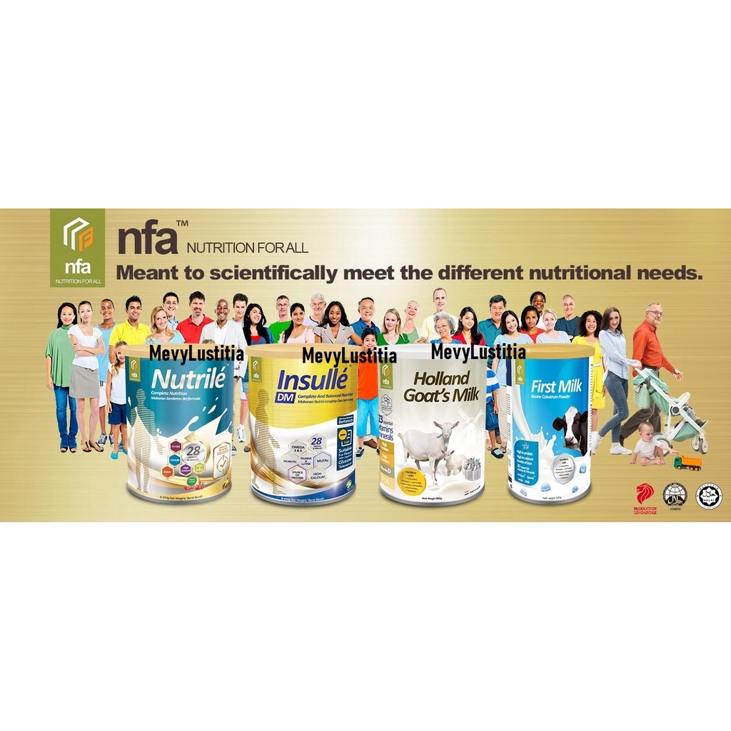 Jual NFA Susu Nutrile CoQ10 Lutein CaHMB Insulle DM ( Diabetes Diabetic ...