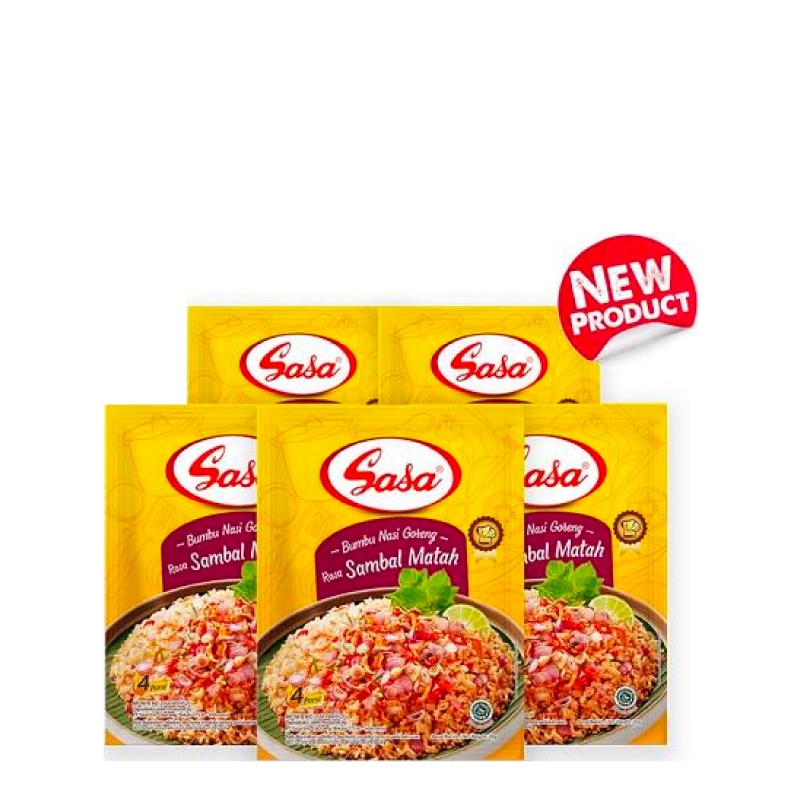 Jual Sasa Bumbu Nasi Goreng Sambal Matah 5 x 20 gr | Shopee Indonesia