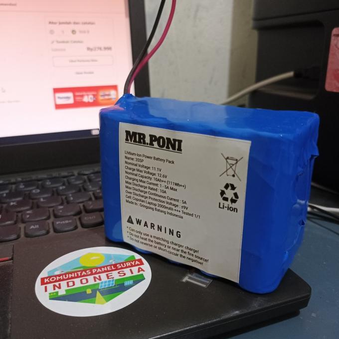 Jual Battery Pack Lithium 12V 10Ah Best Performance | Shopee Indonesia