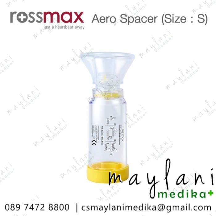 Jual ROSSMAX AEROSPACER AEROCHAMBER ANAK SIZE S / ALAT INHALASI ...