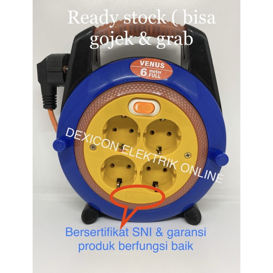 Jual Dijual Kabel gulungan/colokan kabel/box kabel/roll kabel 6 meter ...