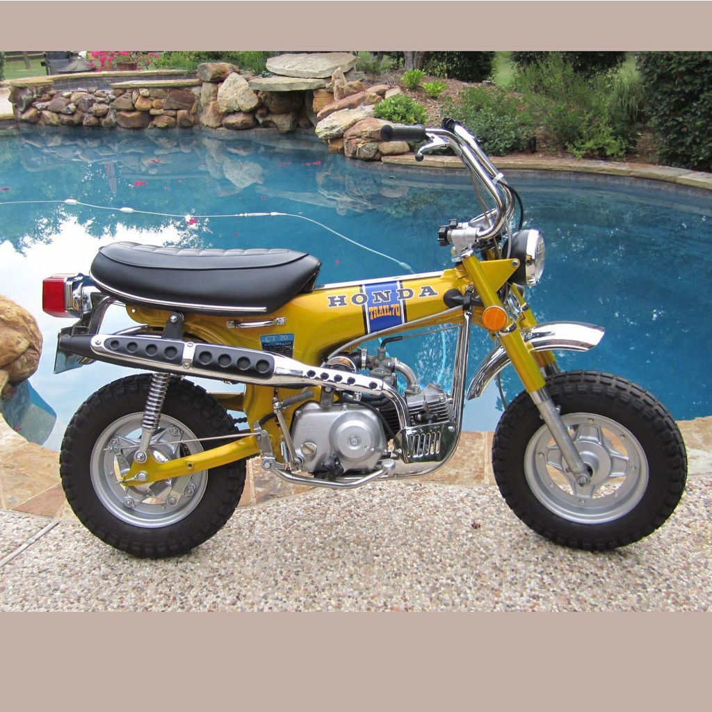 Jual Sticker Stiker Decal Honda Dax ST 70 Trail CT70K Hatesix | Shopee ...