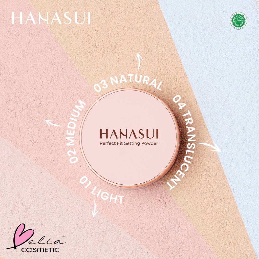 Jual BELIA HANASUI Perfect Fit Setting Powder | Powder Foundation ...