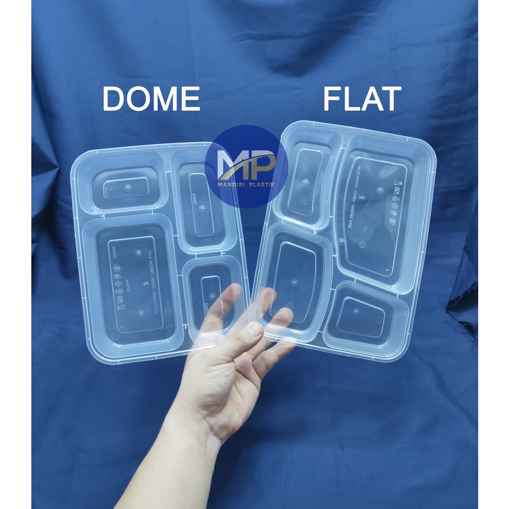 Jual Thinwall Kotak Makanan Sekat Victory Bento / Thinwall Bento Sekat ...