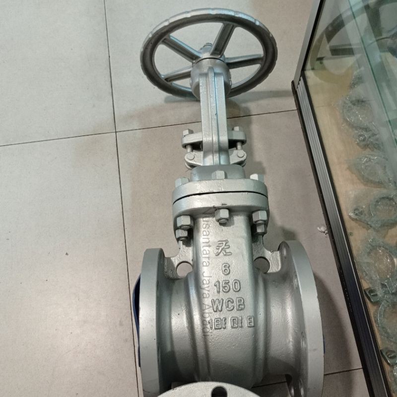 Jual Gate Valve Ansi 150 Lb 6 " inchi DN 150 Flange WCB | Shopee Indonesia