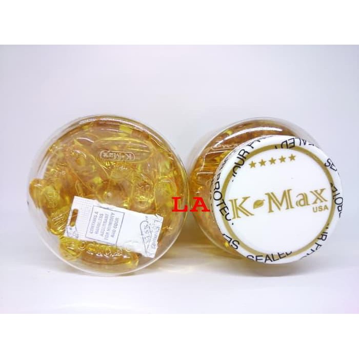 Jual GARANSI K-MAX ALASKA DEEP SEA FISH OIL SUPER OMEGA 3,6,9 1000MG ...