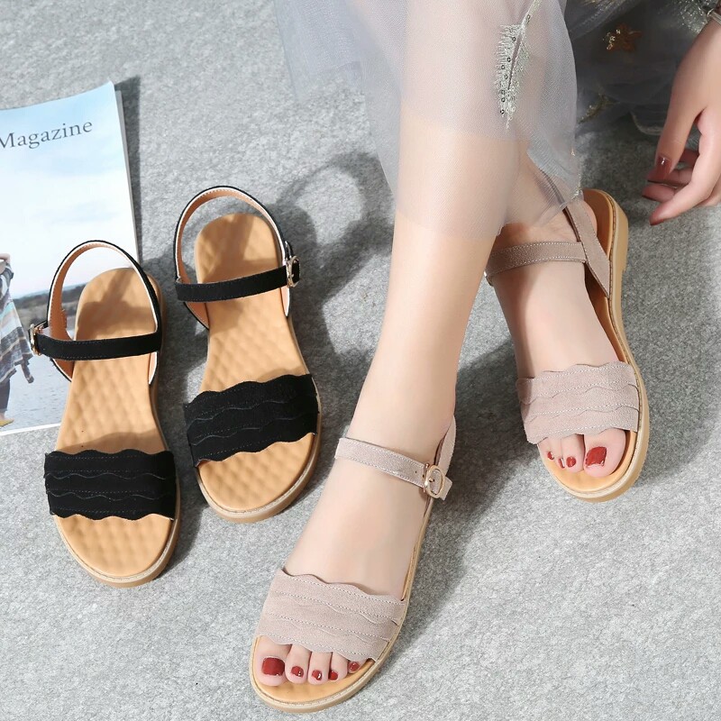 Jual 524 Sandal Remaja Ala Kekinian Masa Kini Murah Ready Sandal Cewek ...