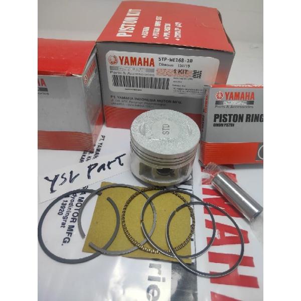Jual PISTON KIT PISTON STANDAR ORIGINAL YAMAHA JUPITER Z OLD NEW ...