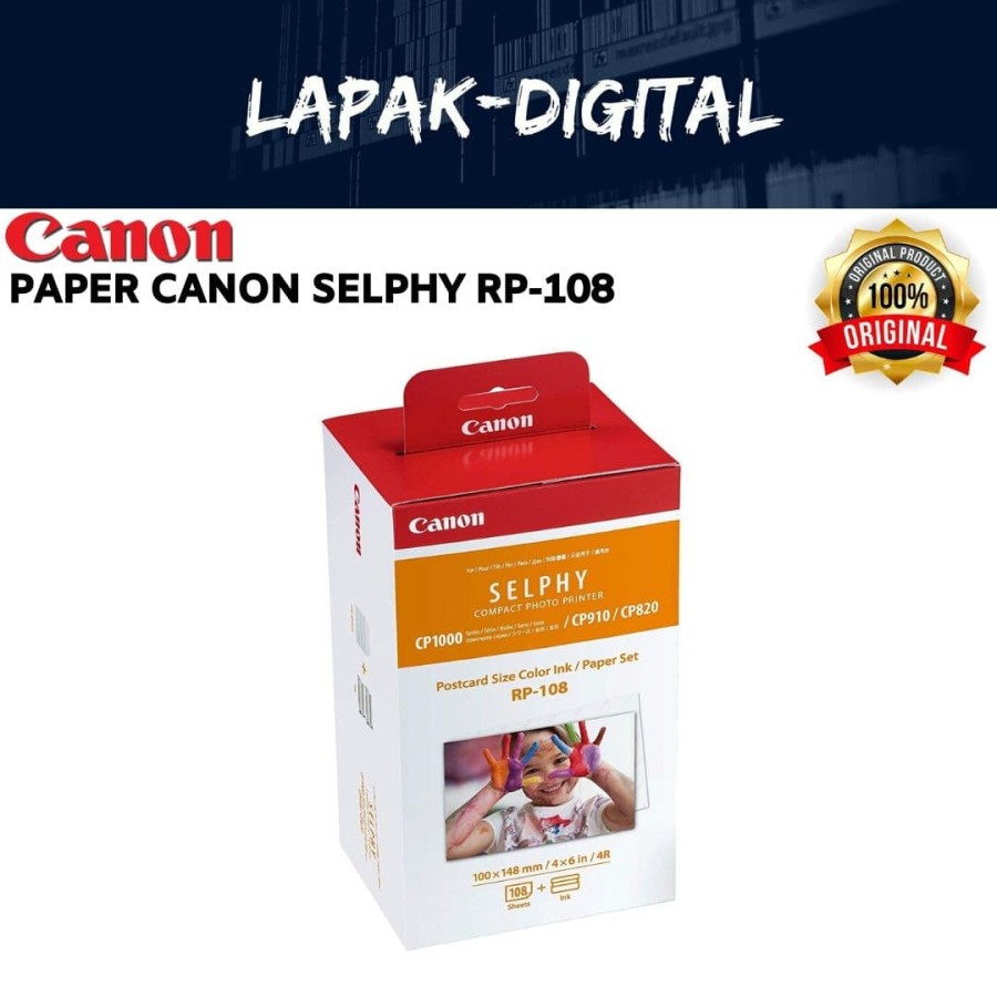Jual Paper canon selphy RP108 | Shopee Indonesia