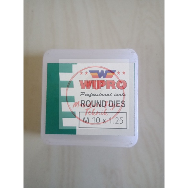 Jual Mata Senai Snai drat luar / Round Dies M10 x 1.25 WIPRO | Shopee ...