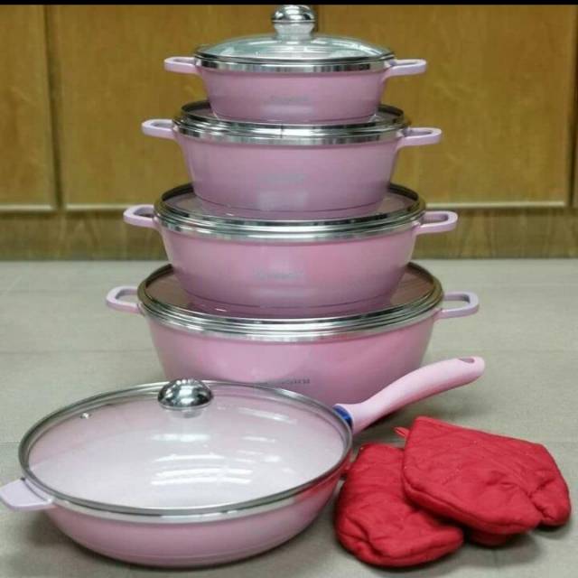 Jual Panci dessini pink 12 pcs | Shopee Indonesia