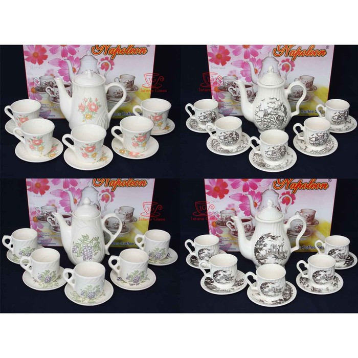 Jual Teko Kopi set Napoleon Tea Coffee Set napoleon | Shopee Indonesia