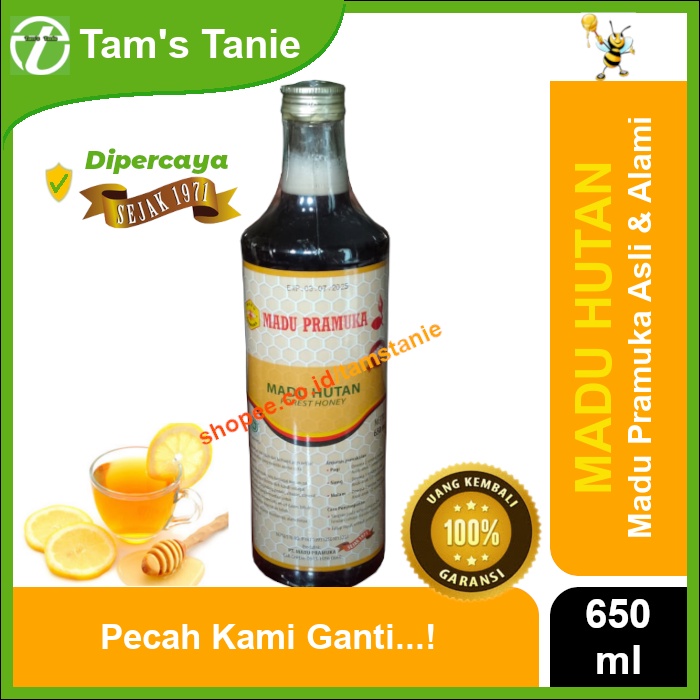 Jual Madu Pramuka Alami - Madu Hutan 650 ml | Shopee Indonesia