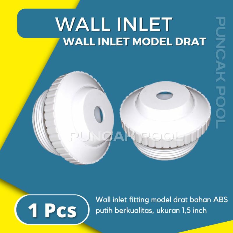 Jual Inlet Kolam Renang / Wall Inlet drat / Inlet Fitting / Nozzle ...