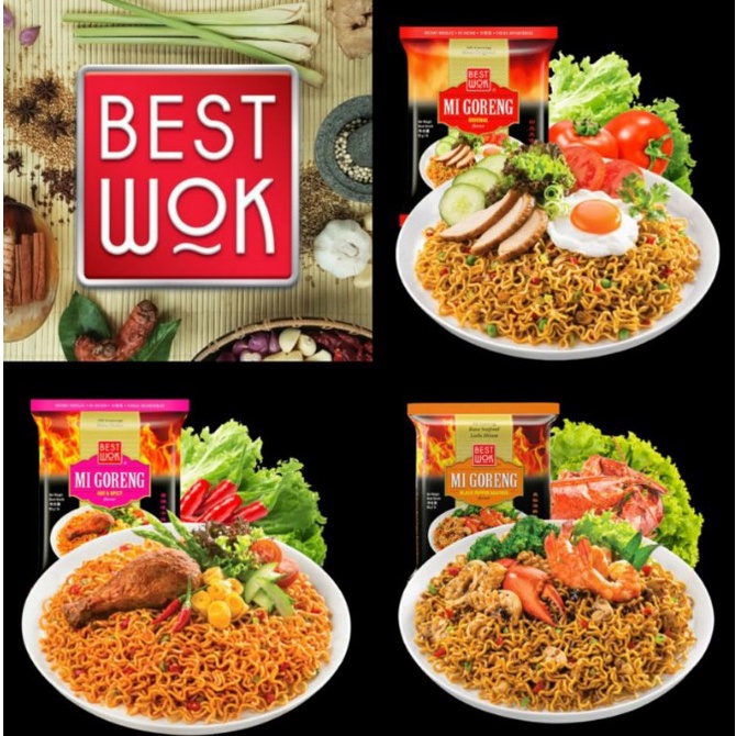 Jual Best Wok mie goreng 3 mie instant mie non msg mie anak sehat ...