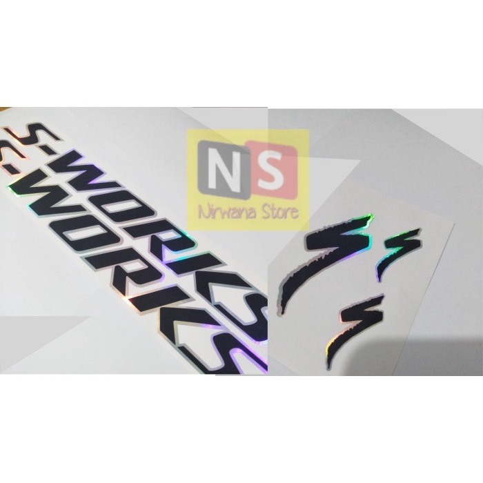 Jual STIKER S-WORKS SPECIALIZED HOLOGRAM DECAL STICKER SWORKS | Shopee ...