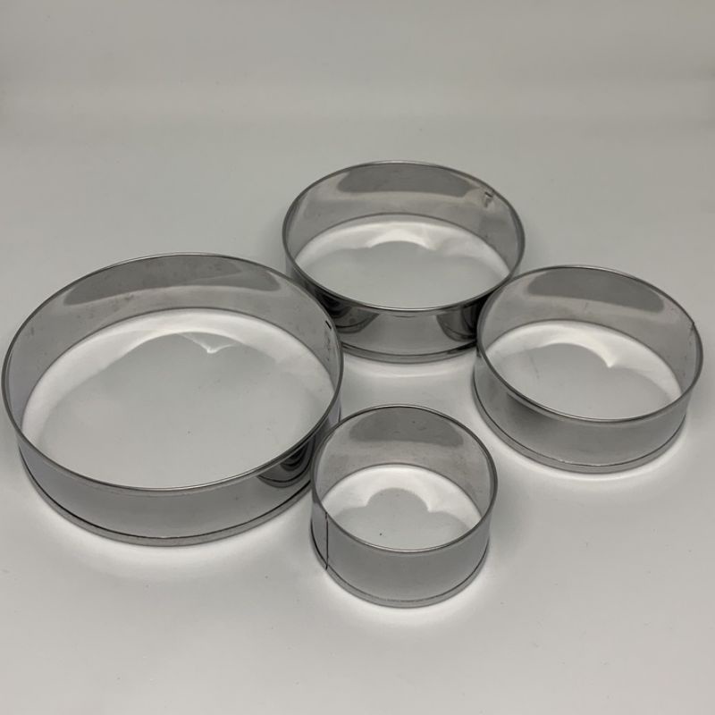 Jual Ring burger Ring cutter bulat Ukuran 6 8 10 12 cm bahan stainles ...