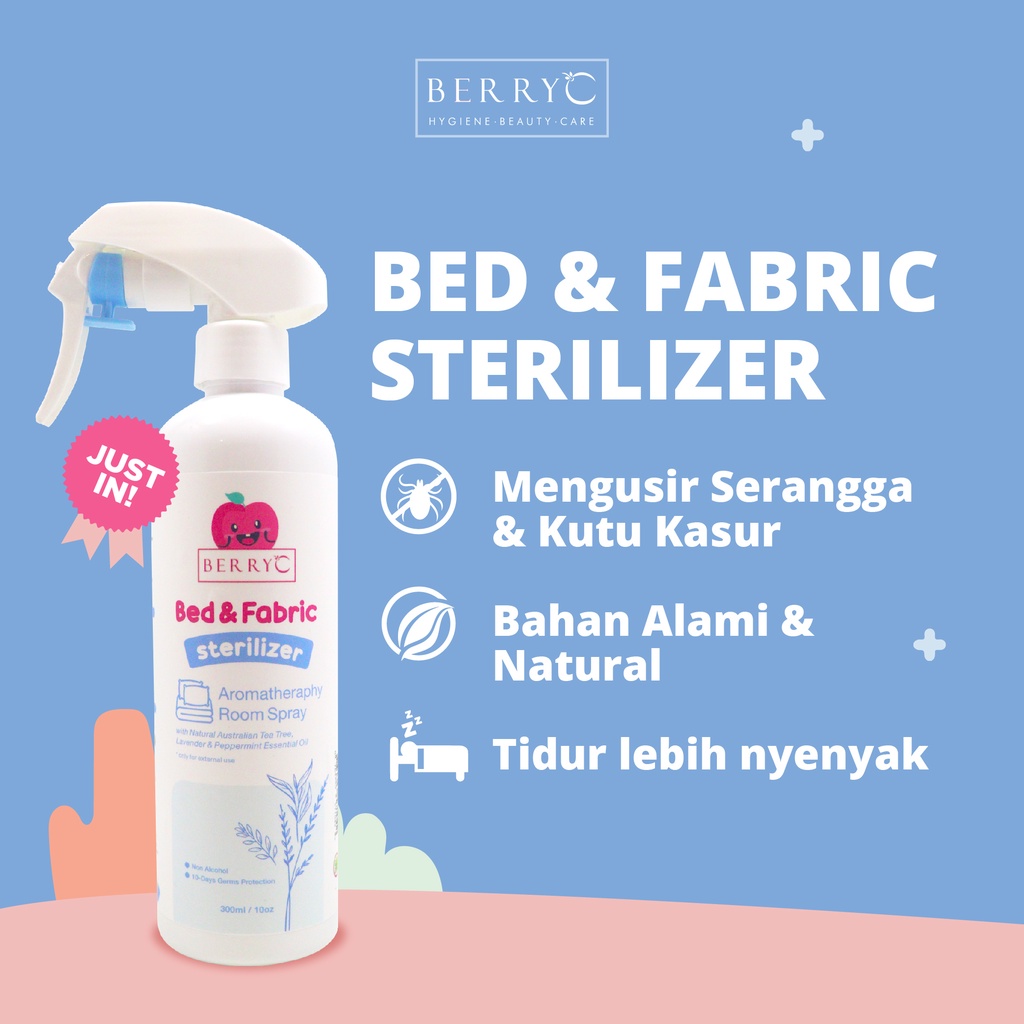 Jual BerryC Berry C Bed & Fabric Sterilizer Spray Anti Tungau Anti ...