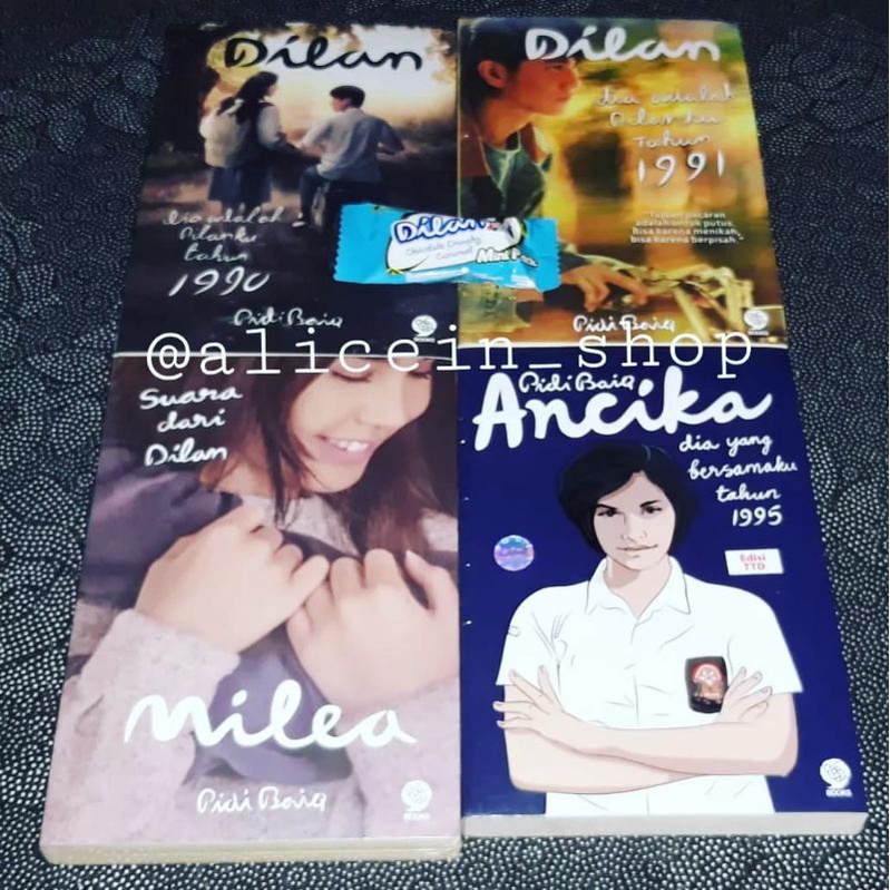 Jual [NOVEL] DILAN SERIES PAKET LENGKAP by Pidi Baiq | Shopee Indonesia