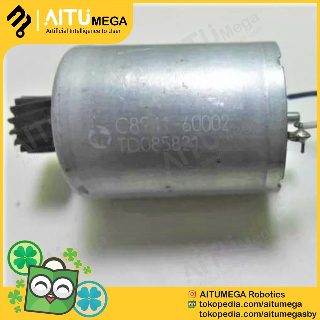 Jual Motor DC 12V 60002 Merah - AITUMEGA - ROBOT LINE FOLLOWER | Shopee ...