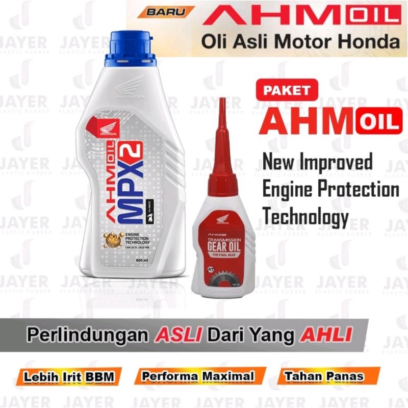 Jual PAKET HEMAT OIL OLI AHM MATIC AHM OIL MATIC MPX 2 800ml 10W-30 ... Jual PAKET HEMAT OIL OLI AHM MATIC AHM OIL MATIC MPX 2 800ml 10W-30 ...
