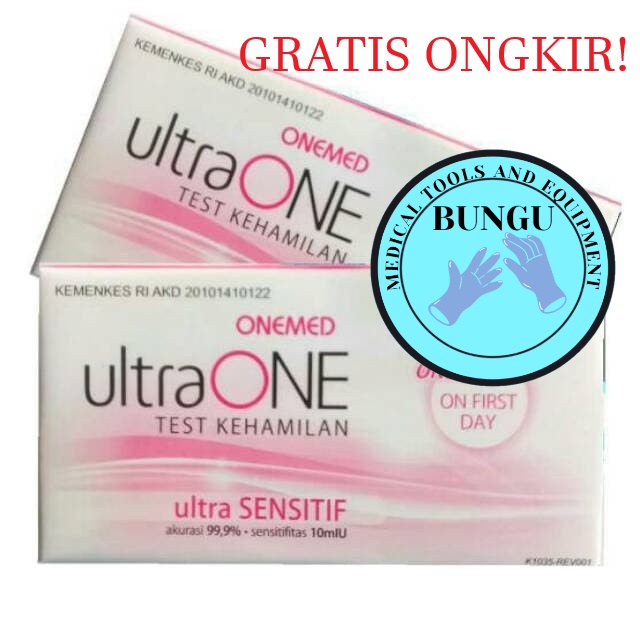Jual Tespack Kehamilan UltraOne Onemed Tes Pack Hamil Test pack Akurat ...