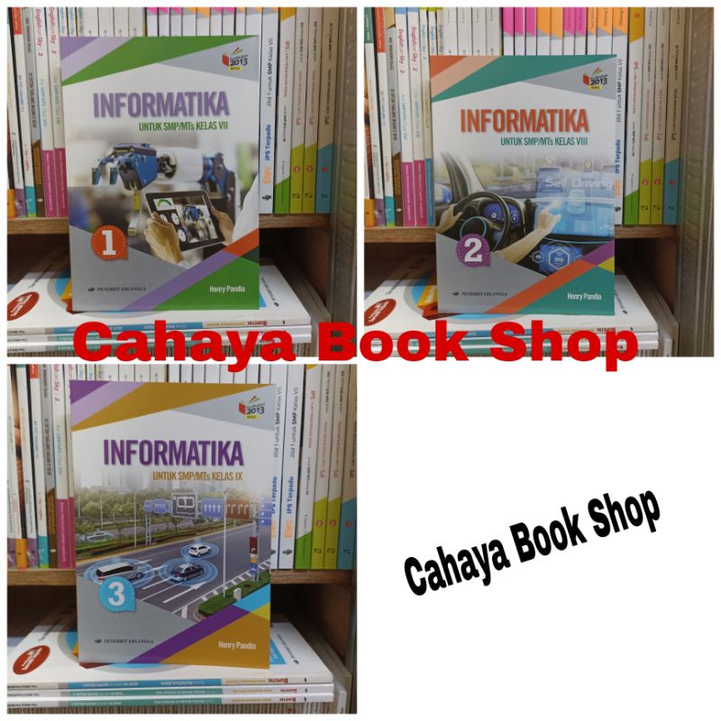 Jual BUKU INFORMATIKA KELAS 7,8,9 SMP K13 Revisi Erlangga | Shopee Indonesia