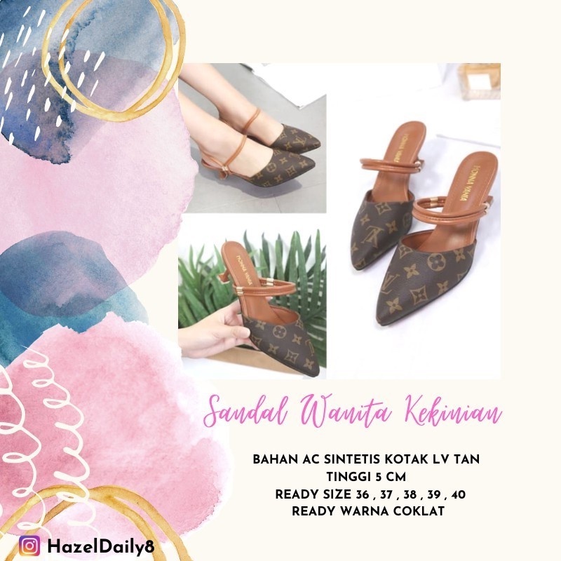 Jual Sandal Remaja Ala Kekinian Masa Kini Murah Ready Sandal Cewek ...