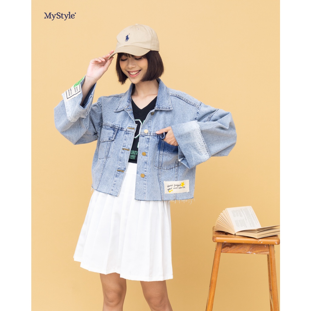 Jual MyStyle Helica Denim Jacket | Shopee Indonesia