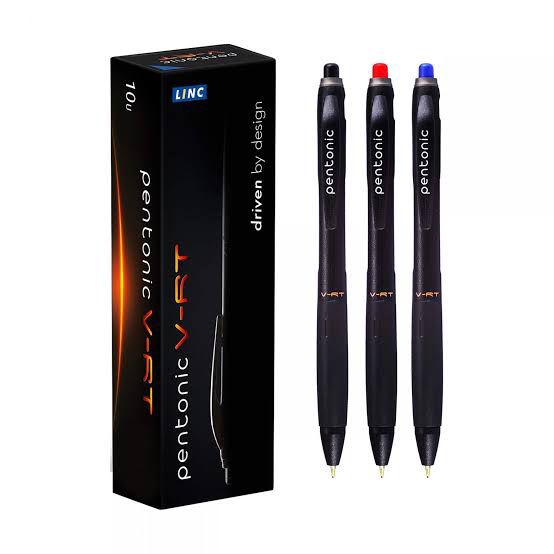 Jual Pentonic BRT Pulpen Sekolah Kantor Hitam Biru Merah Pen Alat Tulis ...